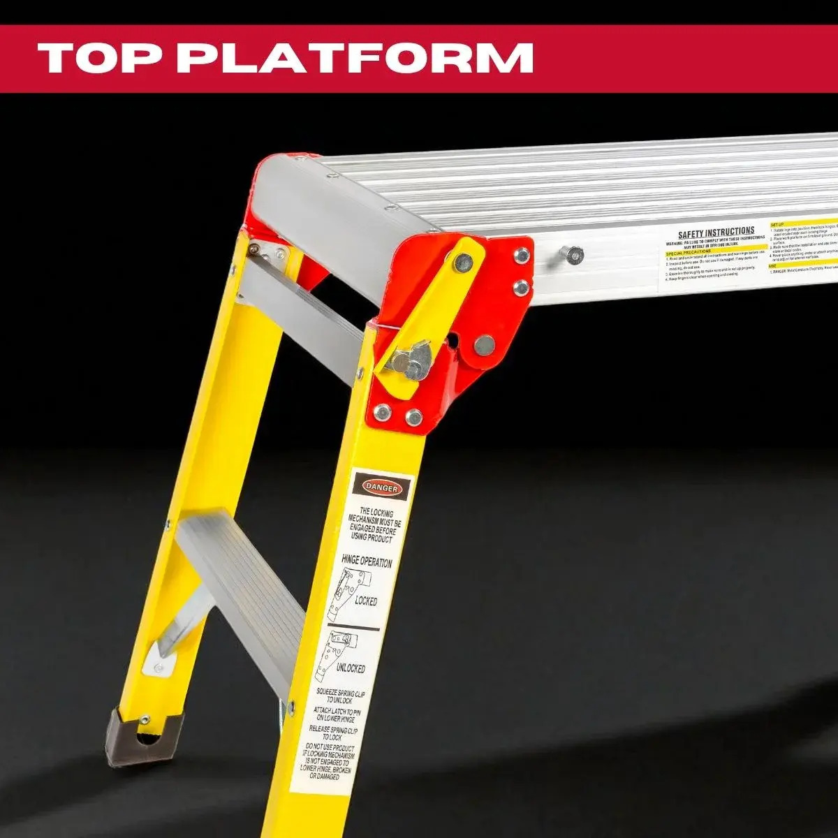 Excel 5708 Fibreglass Work Bench Platform Heavy Duty Folding Hop Up ...