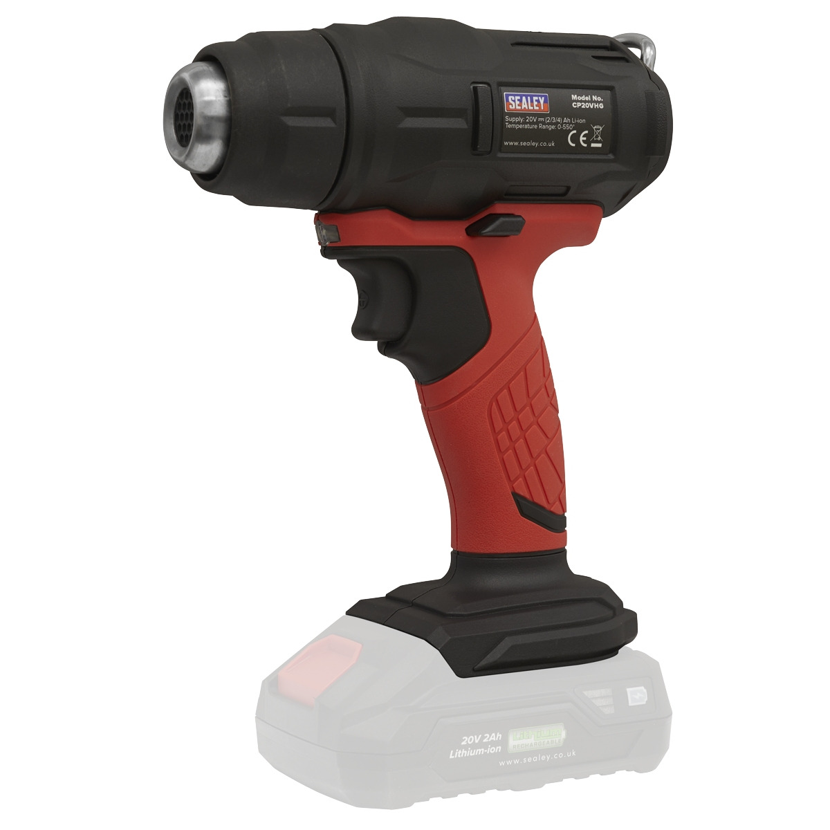 Sealey SV20 Series Cordless Heat Gun 20V - Body Only - Wow Tools