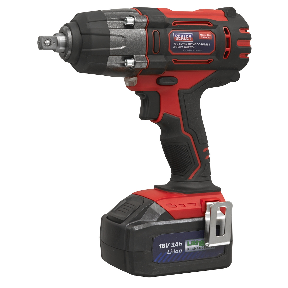 Sealey 1/2"Sq Drive Cordless Impact Wrench 18V - Wow Tools
