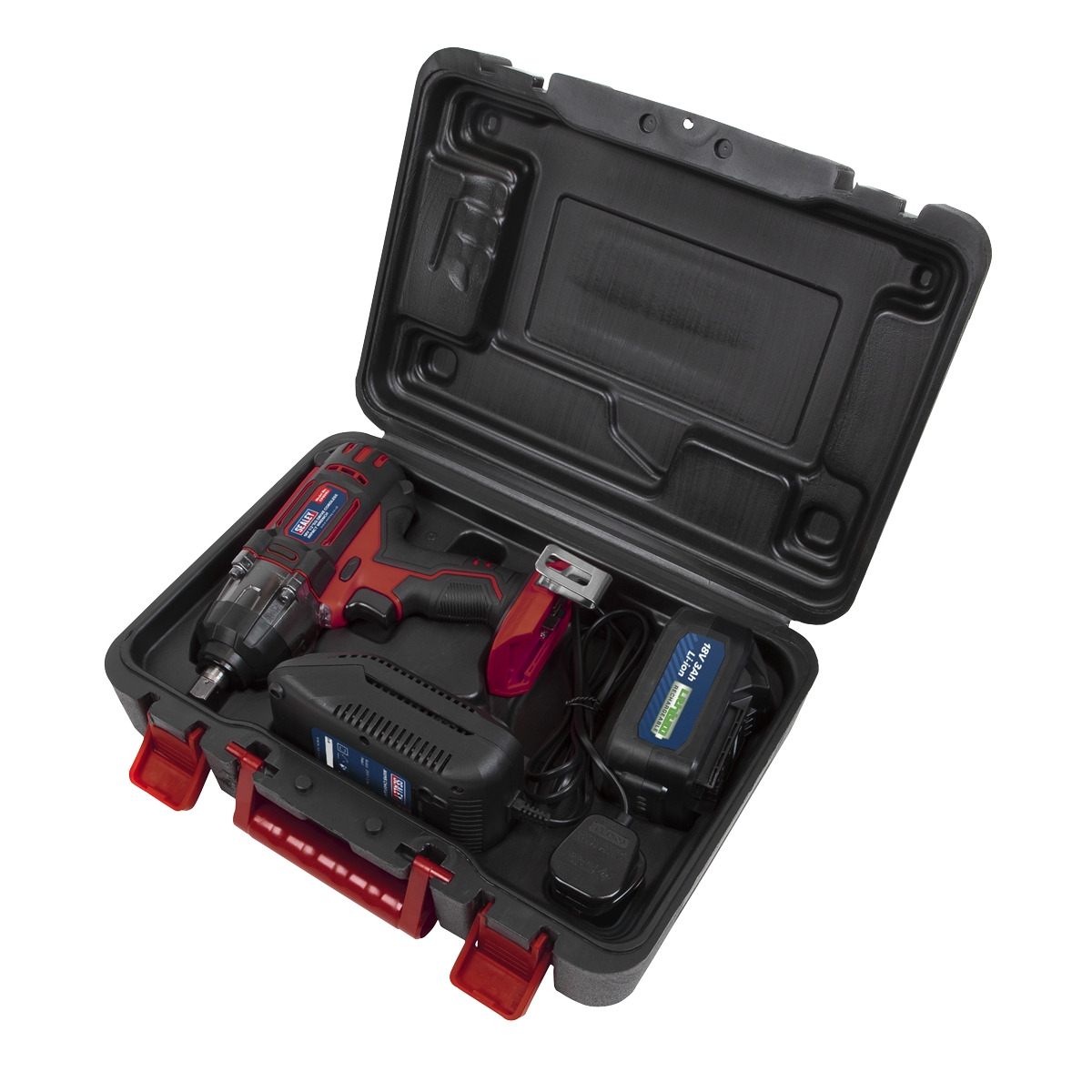 Sealey 1/2"Sq Drive Cordless Impact Wrench 18V - Wow Tools