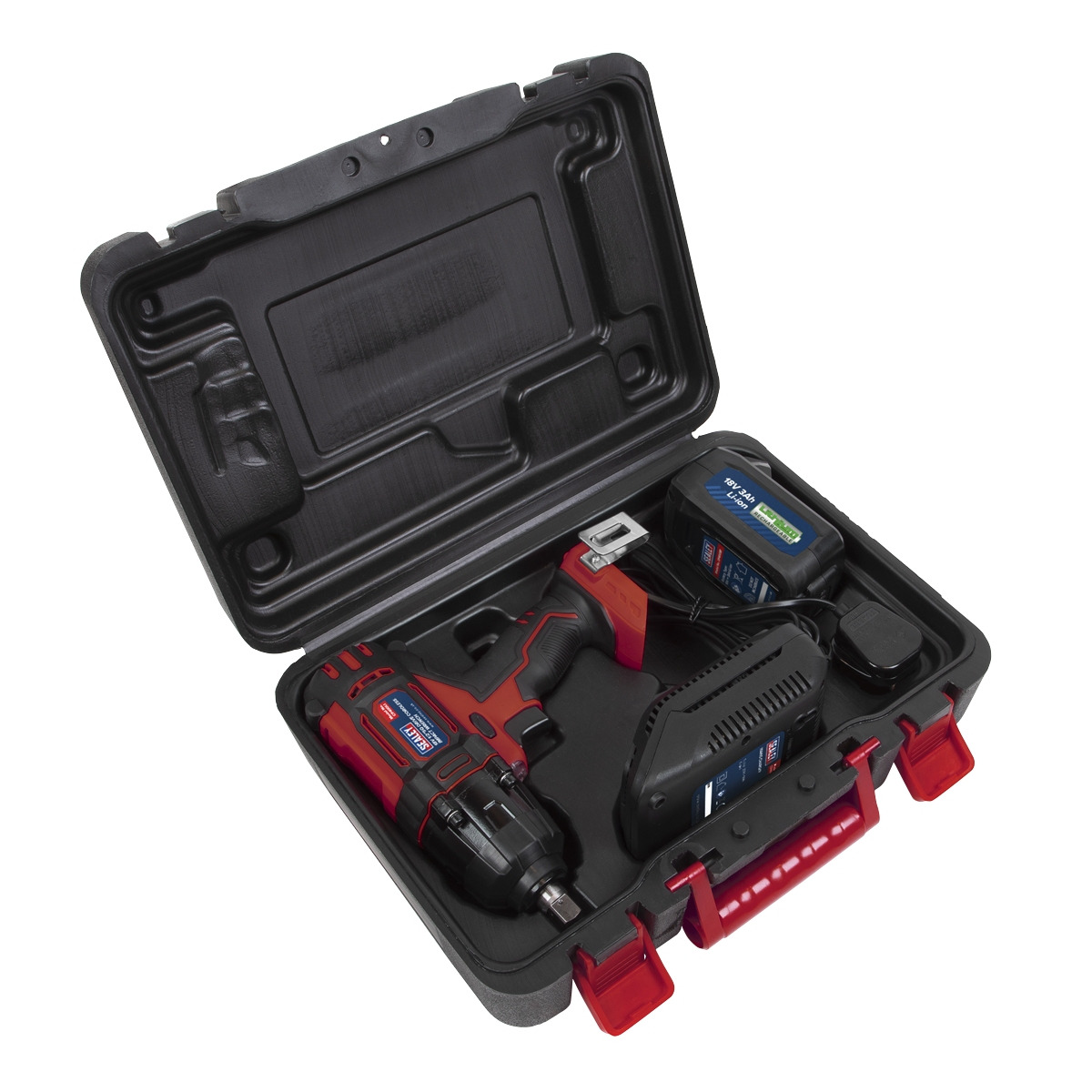 Sealey 1/2"Sq Drive Cordless Impact Wrench 18V - Wow Tools