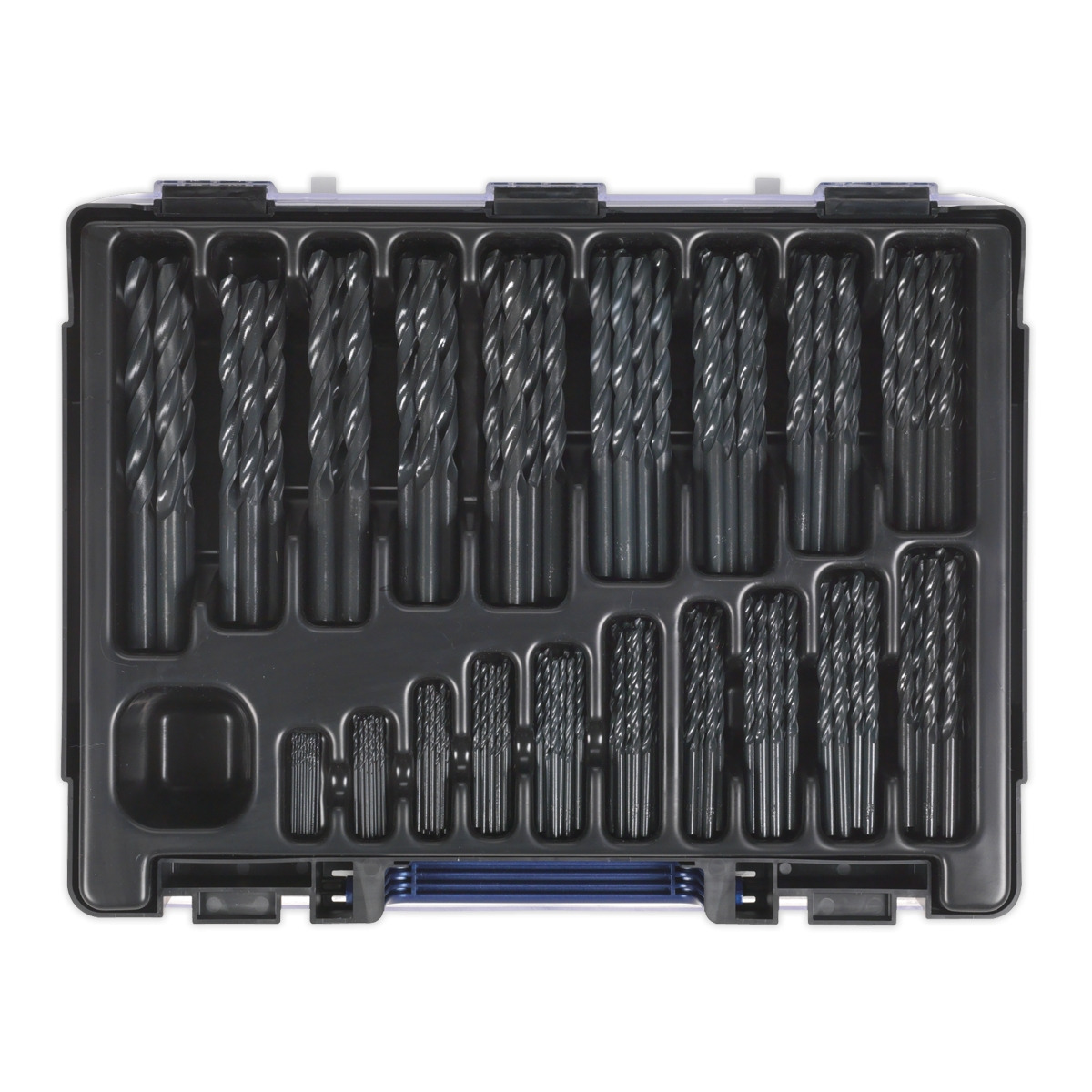Sealey HSS Roll Forged Drill Bit Assortment 1-10mm 170pc - Wow Tools