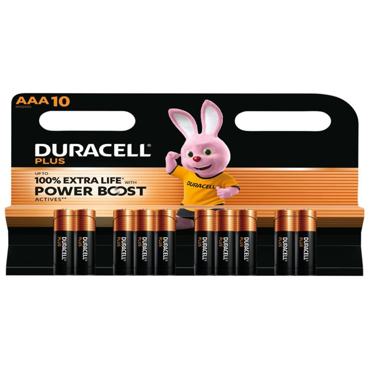 Duracell AAA Cell Plus with Power Boost Batteries (Pack 10) - Wow Tools