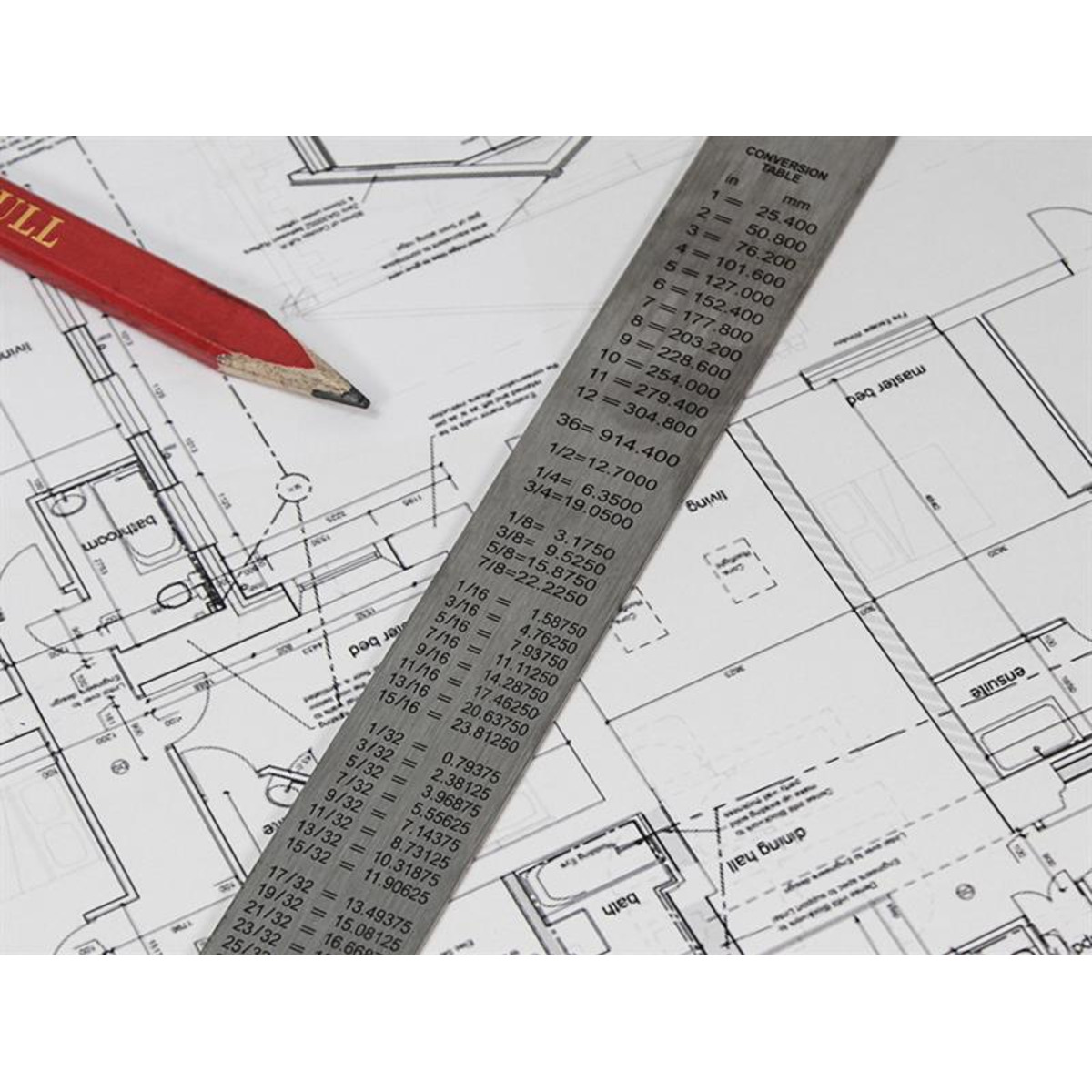 Hand Tools > Faithfull Steel Rule 1m / 39in x 30mm - Wow Tools