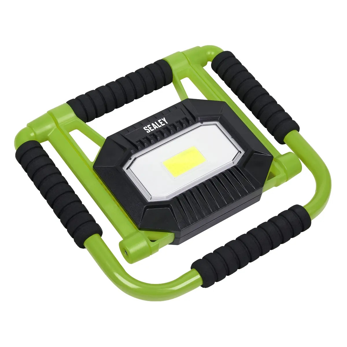 Sealey Rechargeable Portable Fold Flat Floodlight 20W COB LED Lithium ...