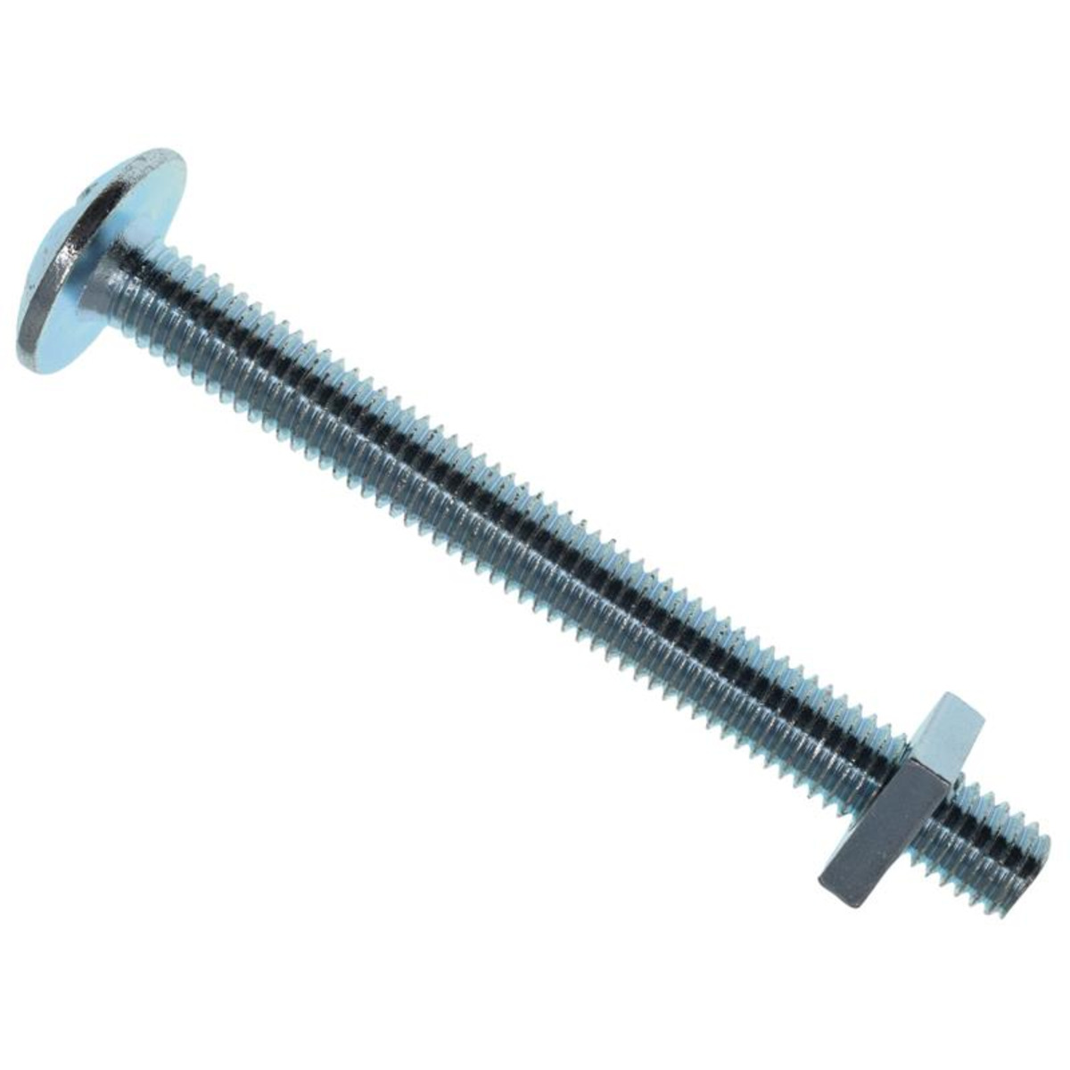 METALMATE® Roofing Bolt & Nut ZP M8 x 80mm (Box 25) - Wow Tools