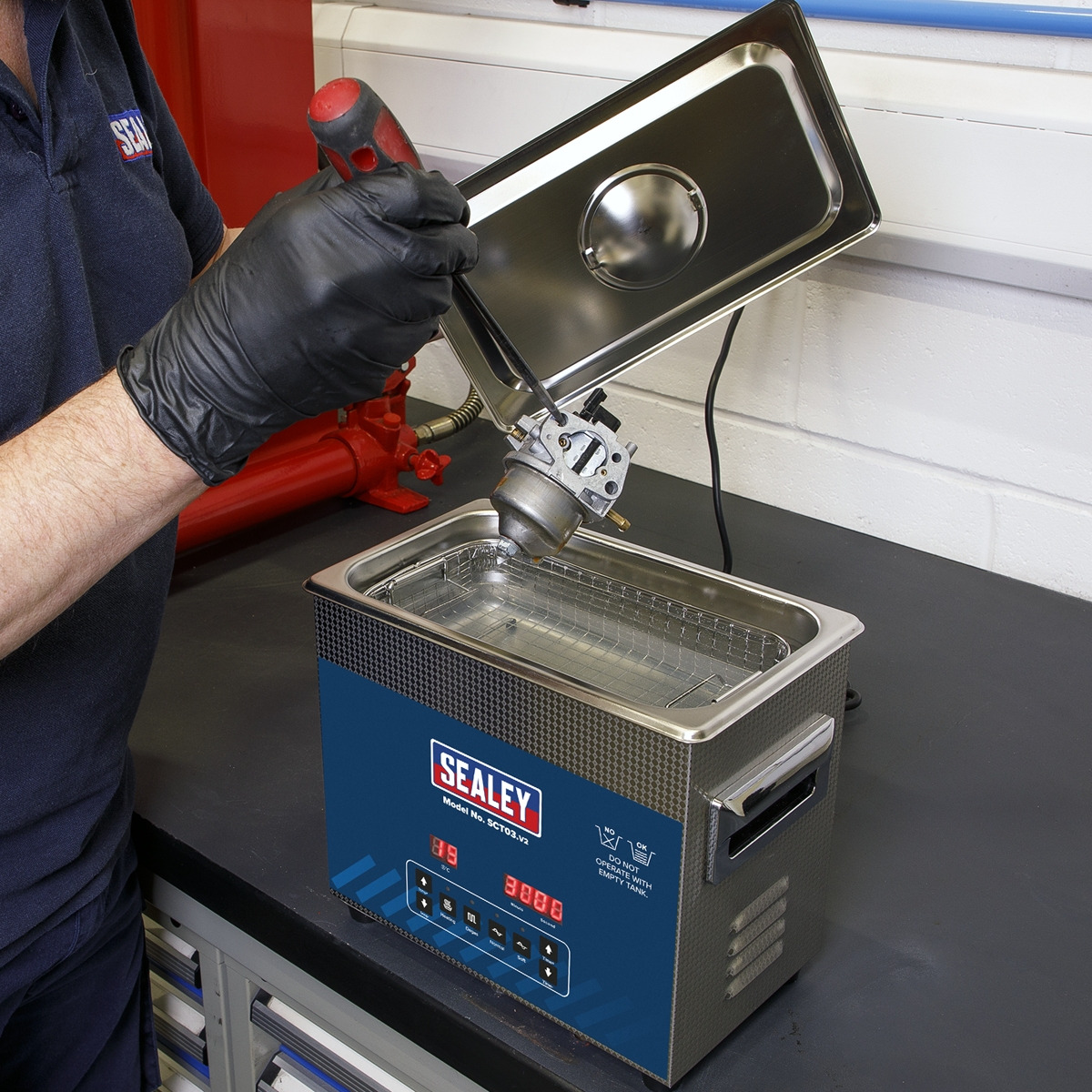 Sealey Ultrasonic Cleaning Fluid 5L - Wow Tools