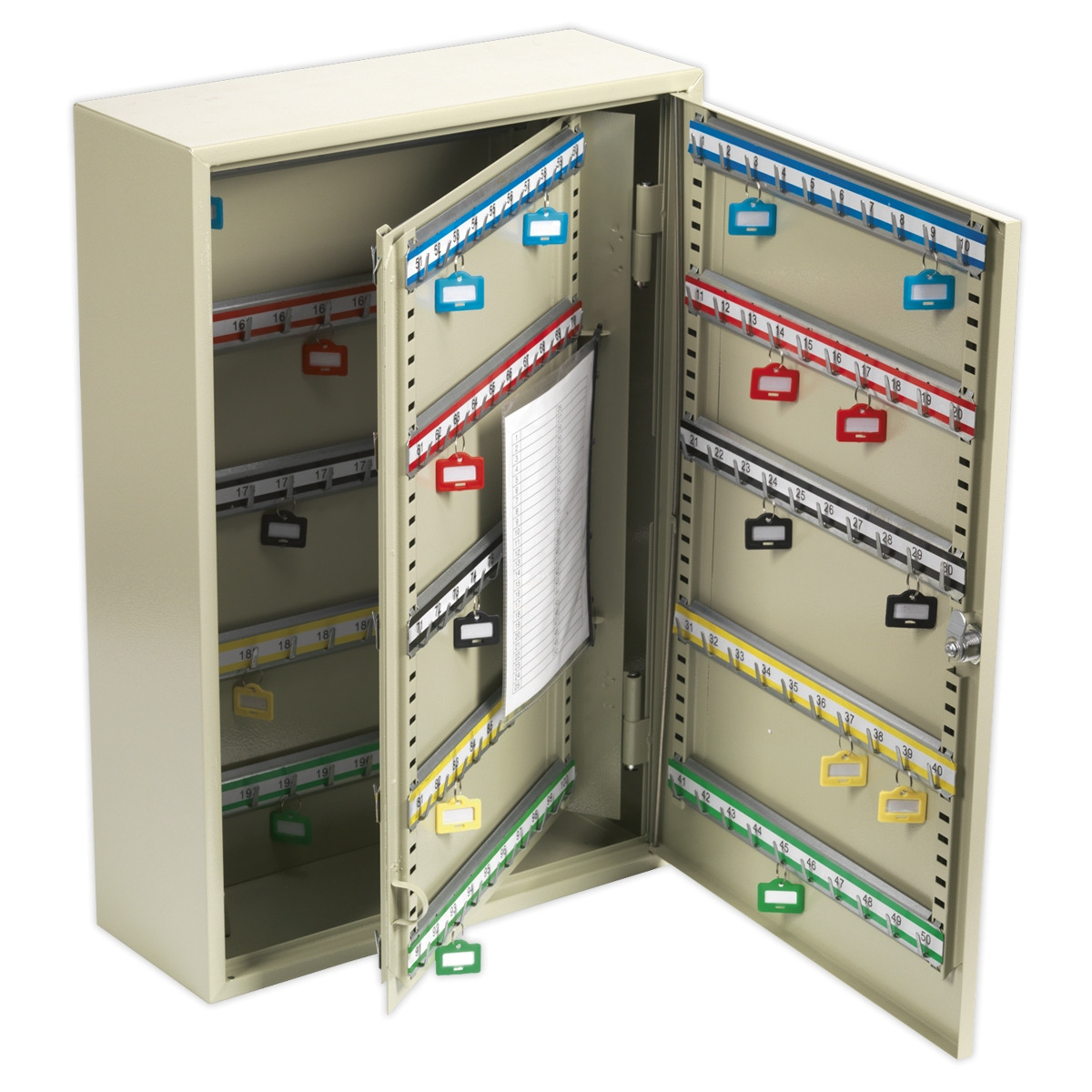 Sealey Key Cabinet 200 Key Capacity - Wow Tools