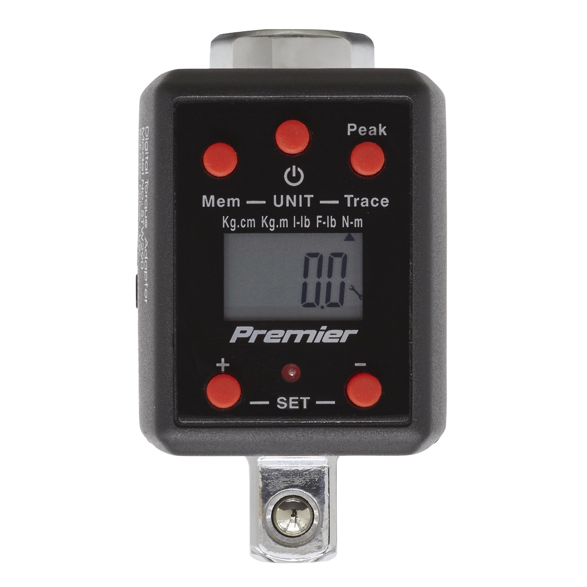 Sealey Premier Digital Torque Adaptor 1/2"Sq Drive 40-200Nm - Wow Tools