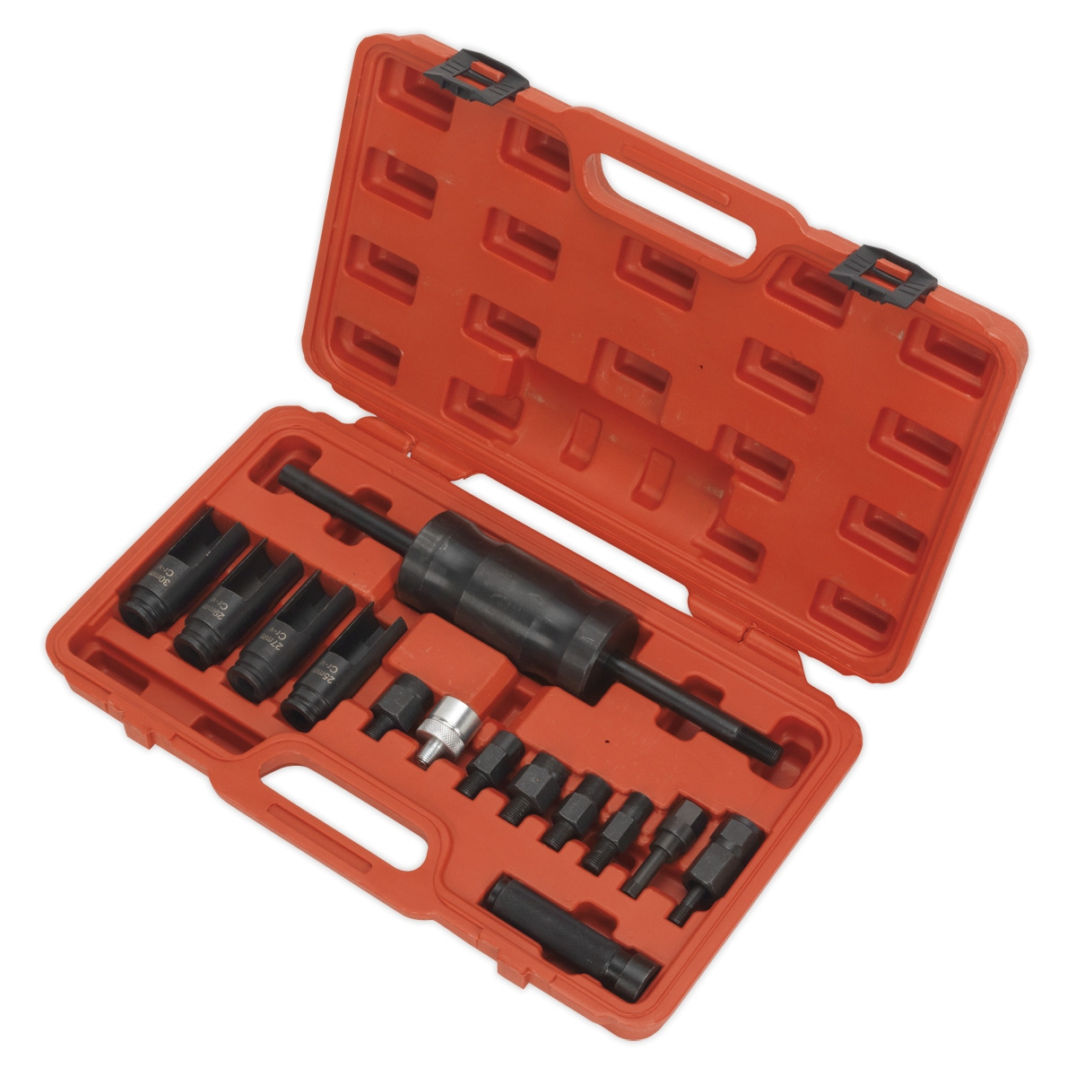 Hand Tools > Sealey Diesel Injector Puller Set 14pc - Wow Tools