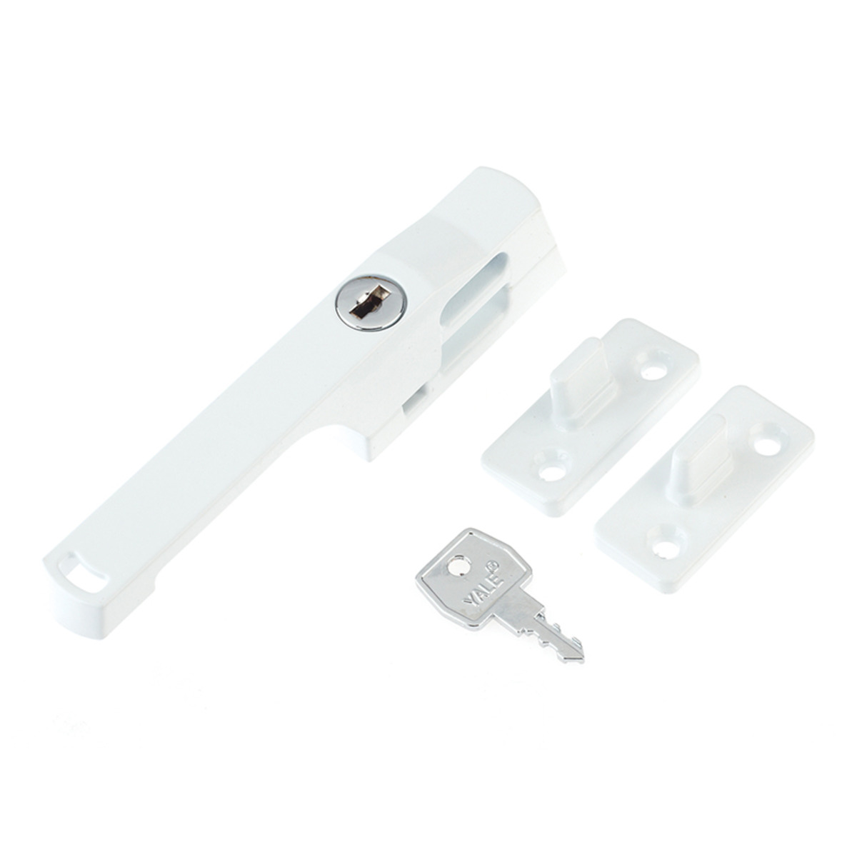 Yale Locks P115WE Lockable Window Handle White Finish - Wow Tools