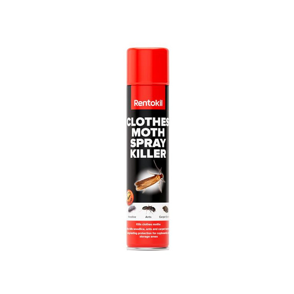 Rentokil Clothes Moth Spray Killer 300ml - Wow Tools