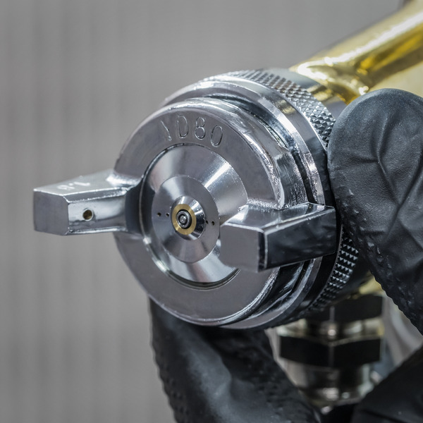 Sealey Workshop Gold Series Suction Feed Spray Gun 1.8mm Set-Up - Wow Tools